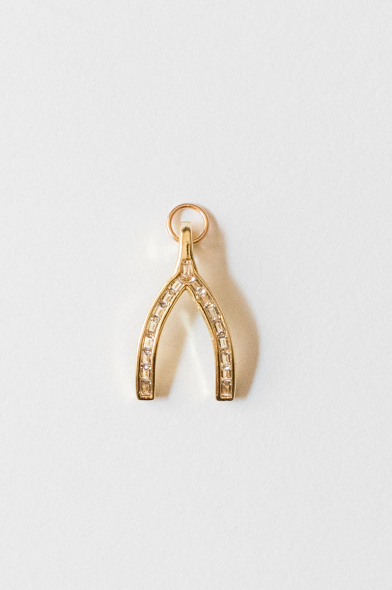 Wishbone Charm – Our Spare Change