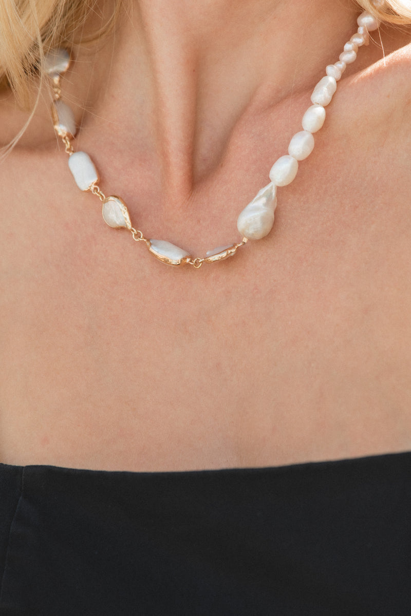 Eclipse Pearl Necklace – Our Spare Change