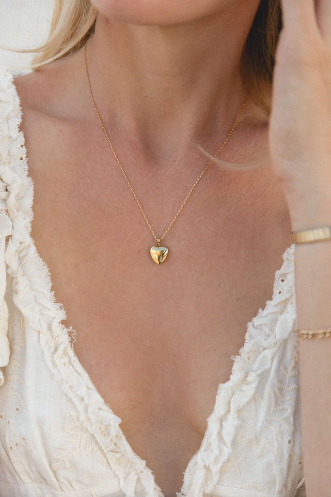 Petite Heart Luxe Locket – Our Spare Change